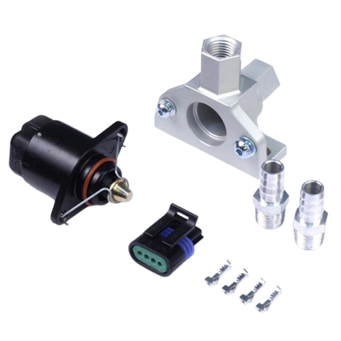 Haltech Idle Air Control Kit - Billet 2 Port Housing with 2 Screw Styl ...