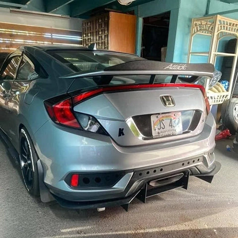 Ski Productions V2 Diffuser | 2016-2021 Honda Civic Si (SP-COUPE-DIFFU ...