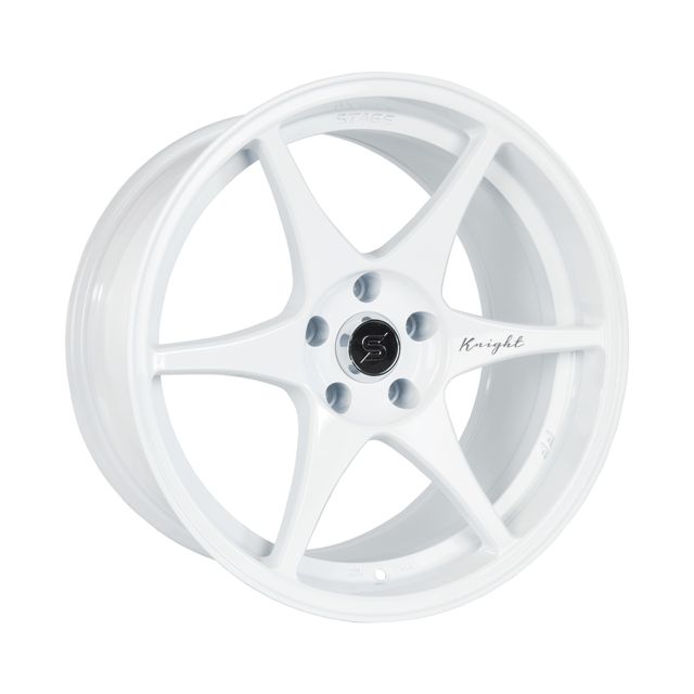 Stage Wheels Knight White 18x10.5 | 5x114.3 (KNI3715511) – MAPerformance