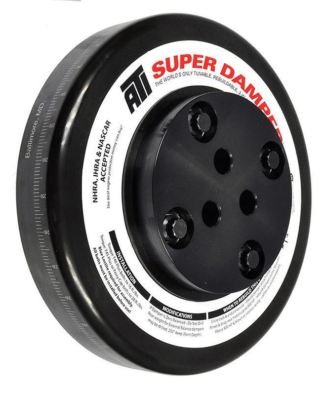 ATI Performance Shell - Out - 8.275 - Al - 8 Grv - 3Rg Chevy 3 Bolt ...