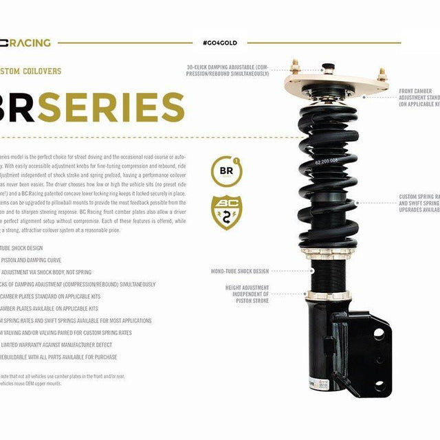 BC Racing Coilovers, Suspension – MAPerformance