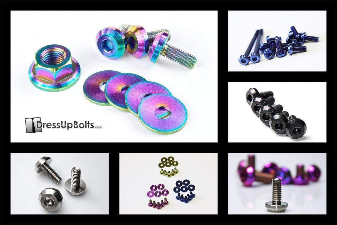 Mazda RX-7 FC/FC3S (1986-1991) Titanium Dress Up Bolts Engine Bay ...