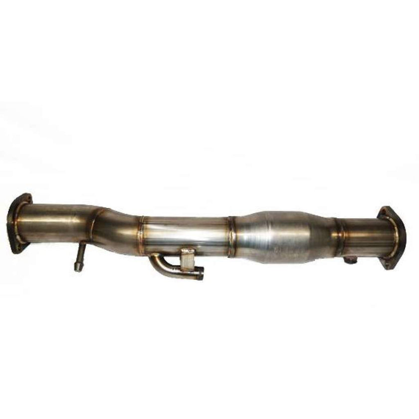 ETS High Flow Cat Test Pipe | 2008-2015 Mitsubishi Evo X (100-10-EXH-1 ...