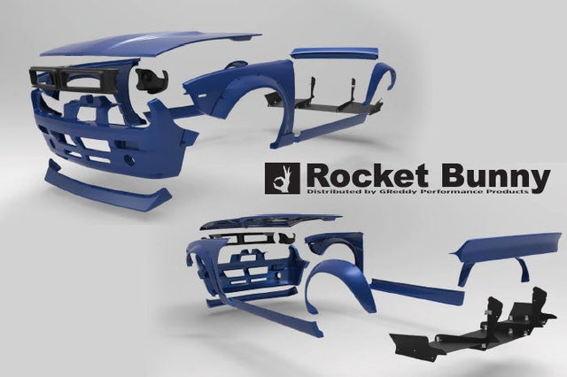 GReddy Pandem Rocket Bunny V2 Front Lip | 1995-1998 Nissan 240SX (1702 ...