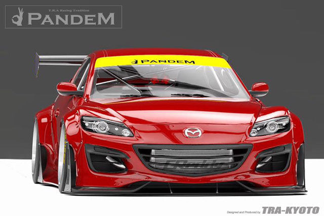 GReddy Pandem Wide Body Side Skirts | 2009-2012 Mazda RX-8 (17040405 ...