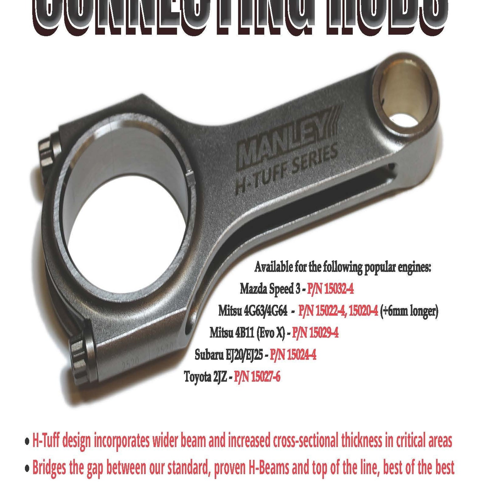 Manley Performance | Rods & Pistons | MAPerformance.com