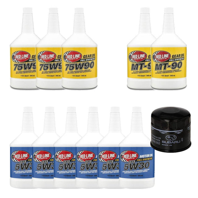 Complete Drivetrain Fluid Change Package | 2013-2021 Subaru BRZ / Scio ...