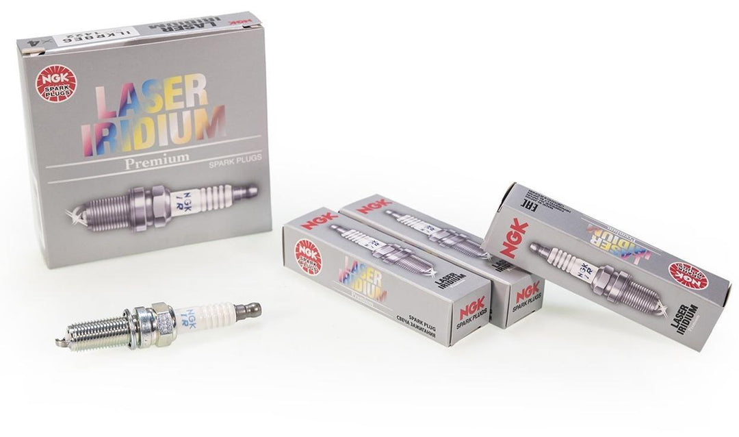 NGK Laser Iridium Spark Plugs - Full Set | 2008-2015 Mitsubishi Evo X ...