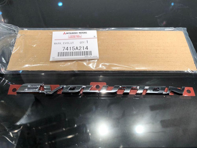 Mitsubishi Evo X OEM Emblems – MAPerformance