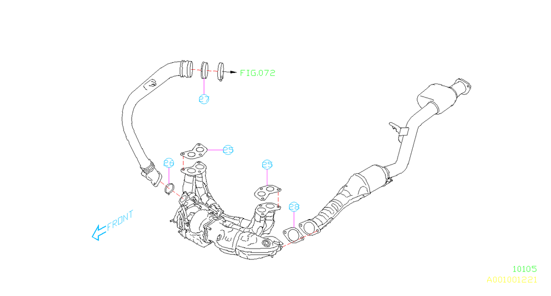 Subaru OEM Engine Gasket & Seal Kit | 2015-2021 Subaru WRX and 2014-20 ...