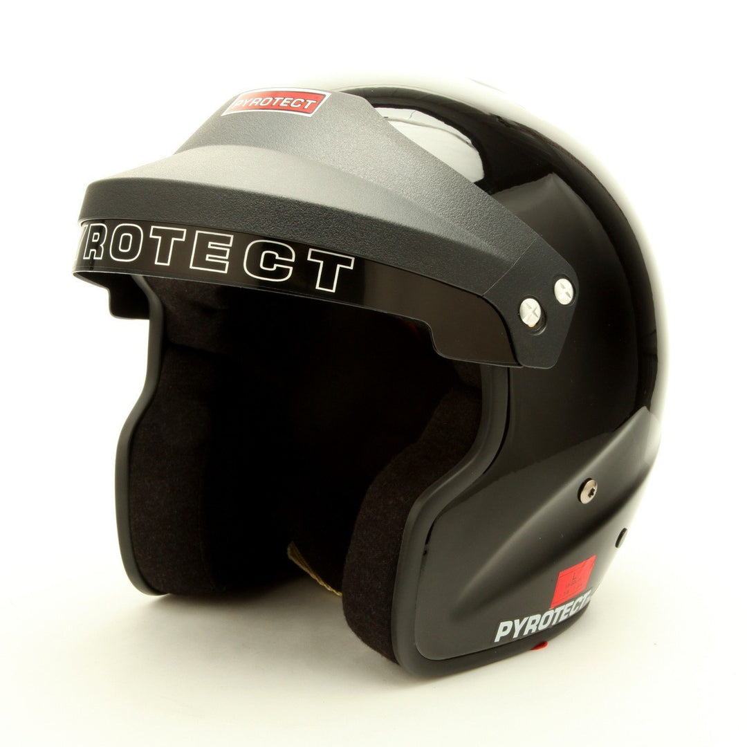 Pyrotect SA2015 Pro Airflow Helmet - Open Face/Gloss Black (9110995 ...