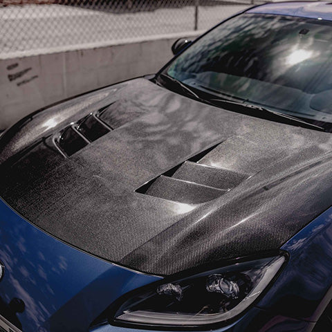 Seibon TS-Style Carbon Fiber Hood | 2022 Subaru BRZ/Toyota GR86 (HD22T ...